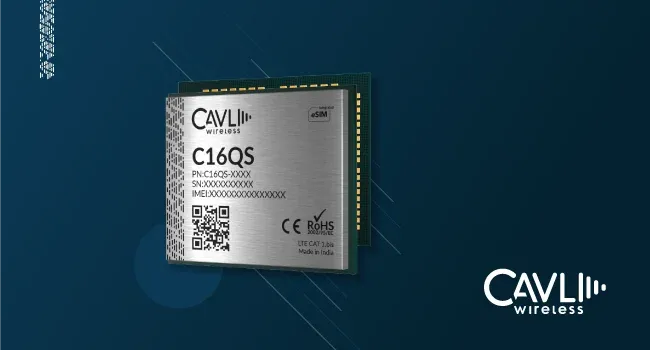 C16QS LTE Cat 1bis Smart Cellular Module | eSIM & GNSS