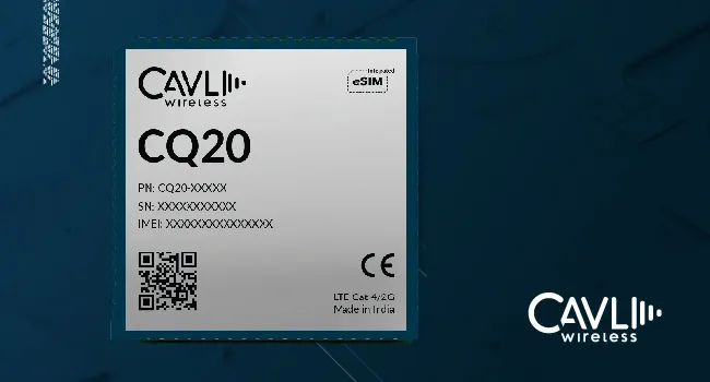 CQ20 Cat 4 Module with eSIM & GNSS for IoT/M2M Apps